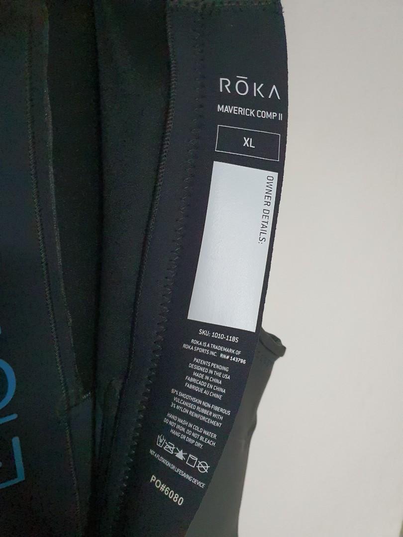 ROKA Maverick Comp II - XL, Sports Equipment, Sports & Games, Water ...