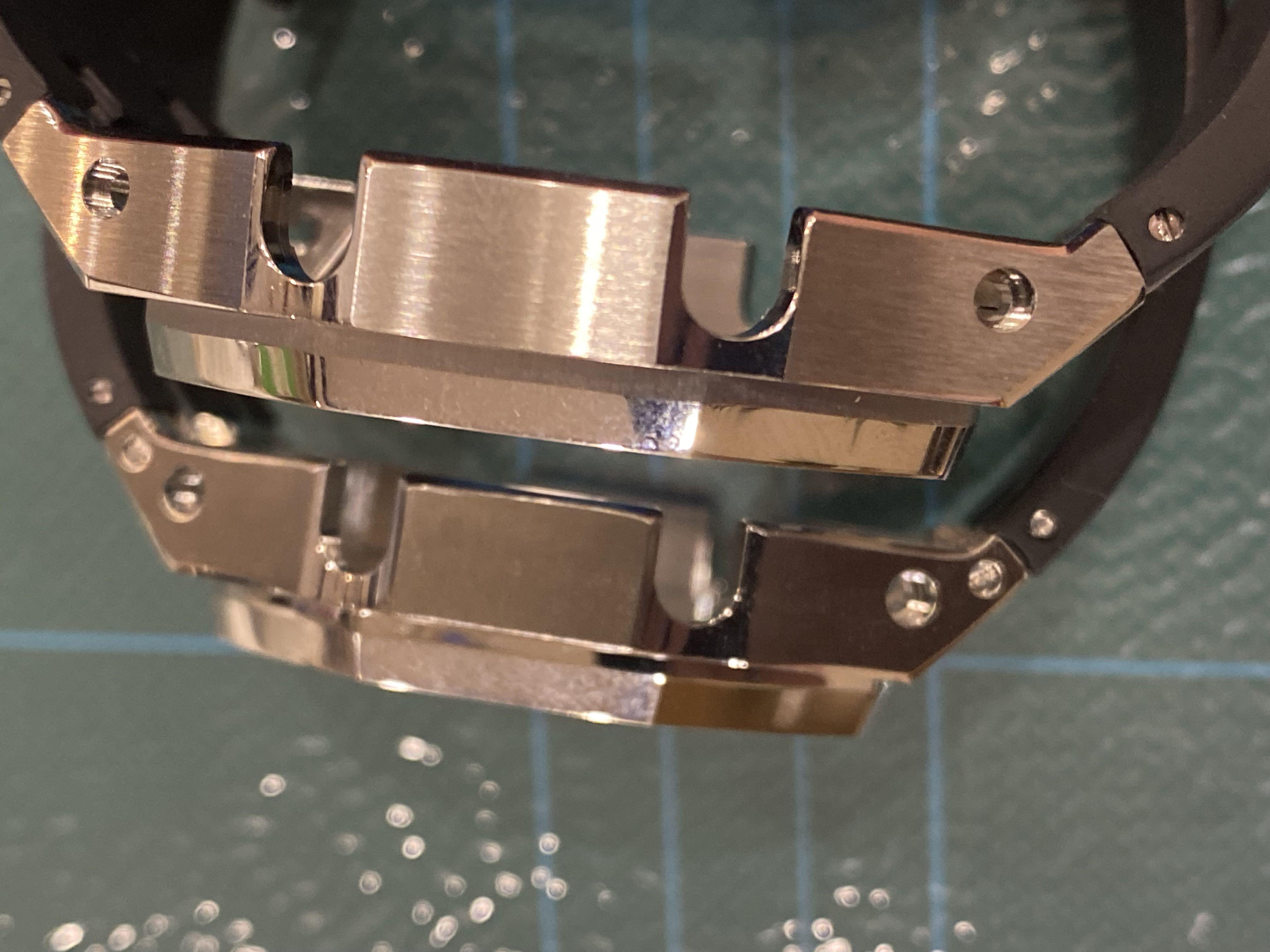 Rubber bezel mod ap Casioak v4 vs v5 case ga2100 ga2110 ga-2100 ga-2110 ...