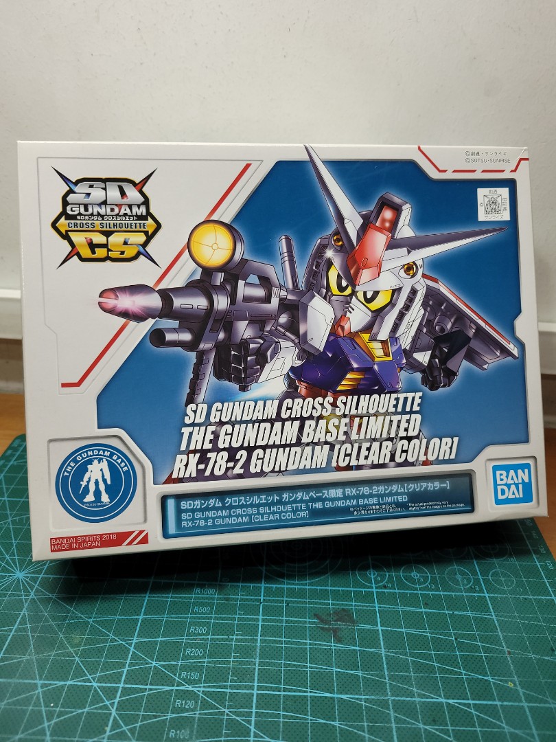 SDCS The Gundam Base Limited RX-78-2 Gundam (Clear Color), Hobbies & Toys, Toys & Games on Carousell