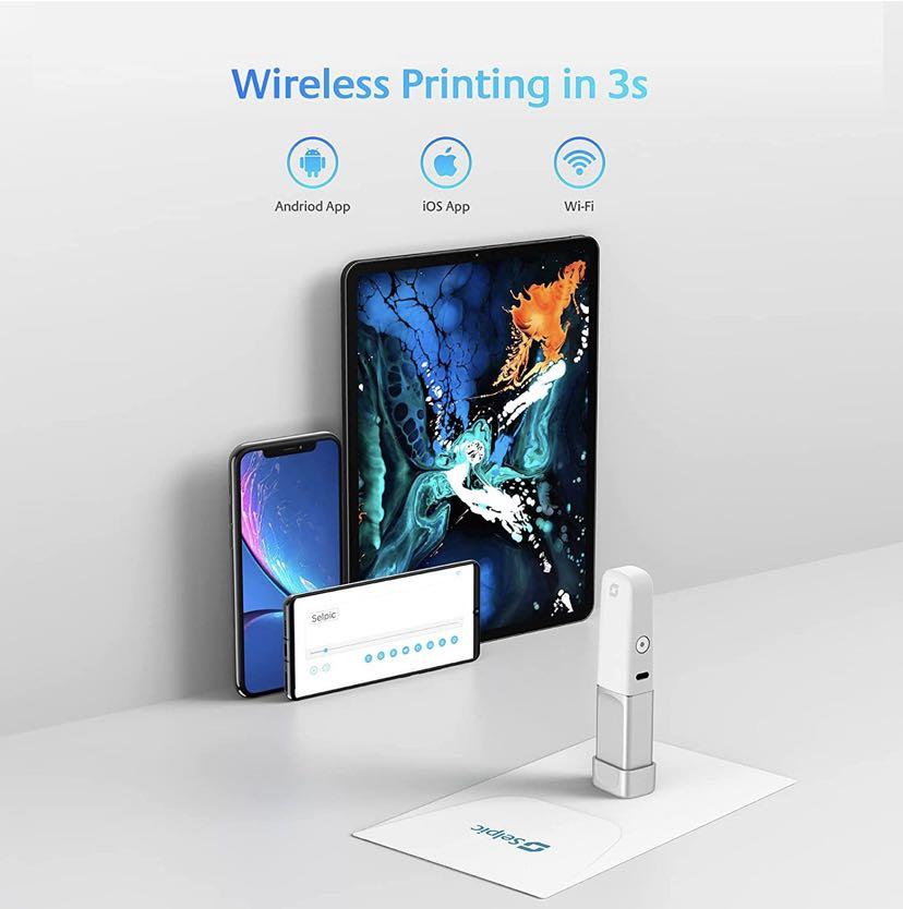 Selpic handheld printer, Computers & Tech, Printers, Scanners & Copiers ...