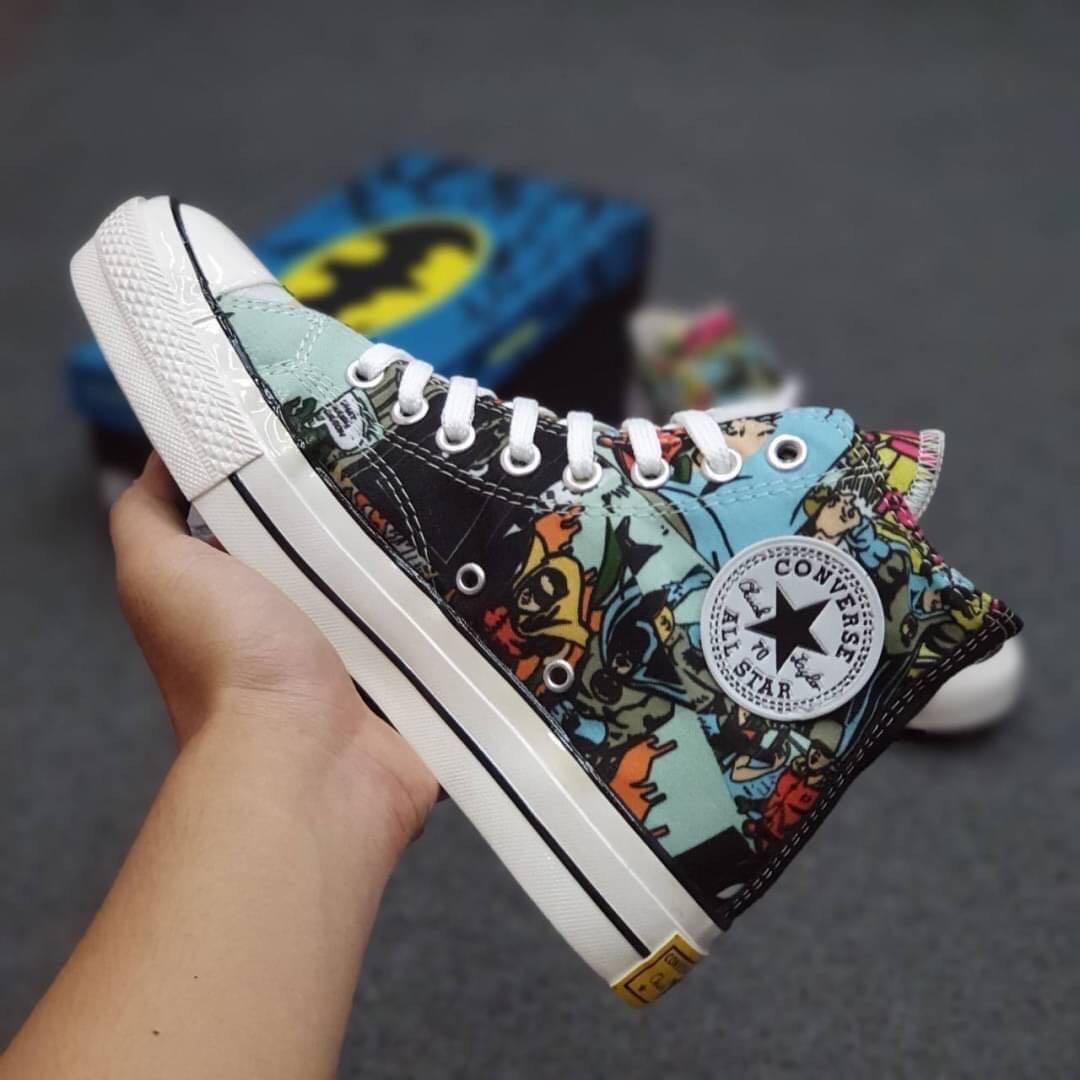 SEPATU converse 70s high x batman, Fesyen Pria, Sepatu , Sneakers di ...