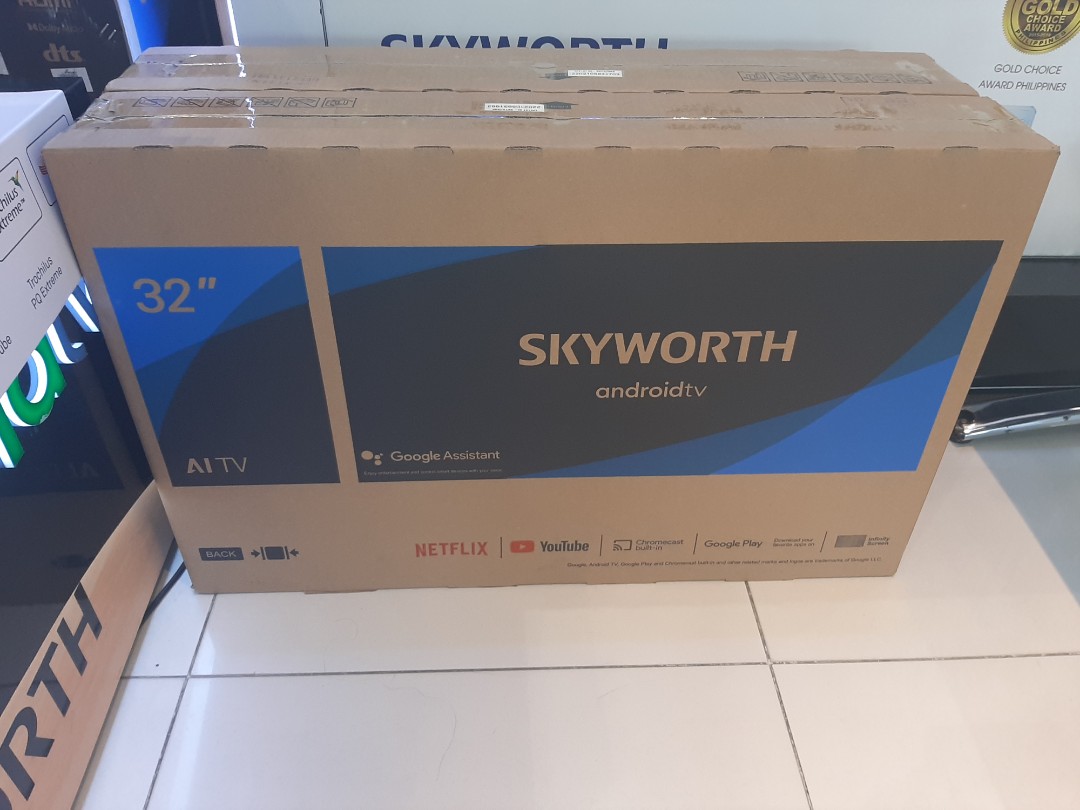 Skyworth 32 inch android led tv smart, TV & Home Appliances, TV ...