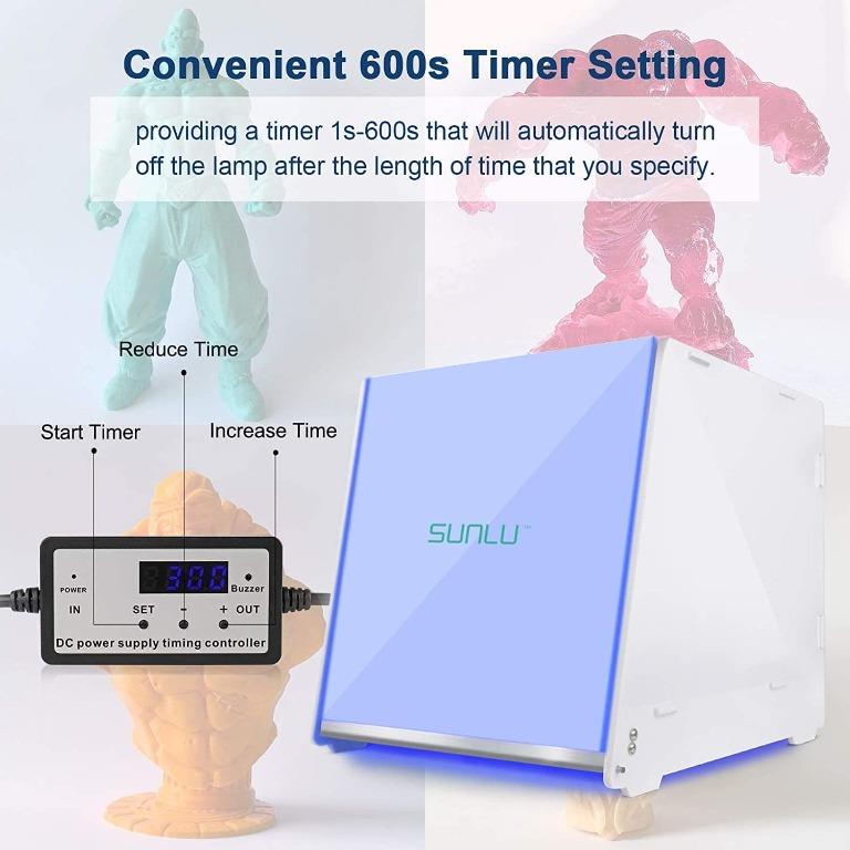 Sunlu UV Curing Box for 3D resin printer., Computers & Tech, Printers ...