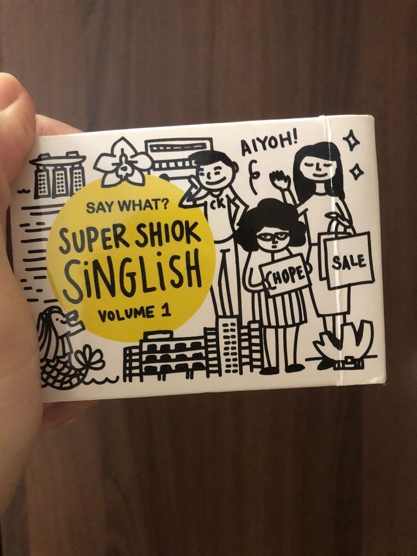 Super Shiok Singlish, Hobbies & Toys, Toys & Games on Carousell