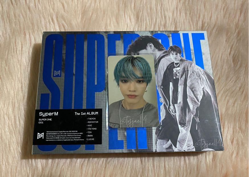 SuperM Super One Unit A album with Taeyong Jopping photocard USA Korean ...