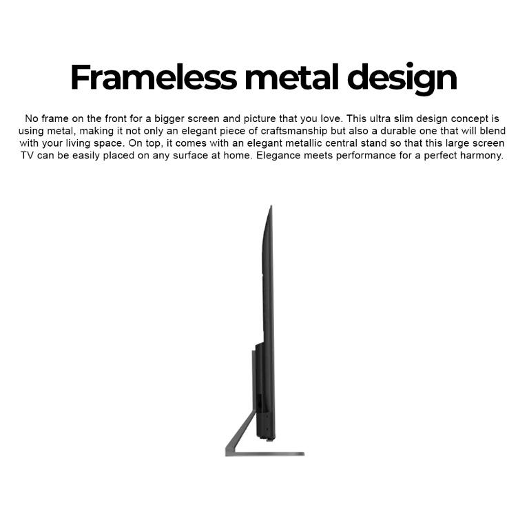 TCL 65" P815 Ultra Slim 4K HDR PRO Android TV, TV & Home Appliances, TV ...