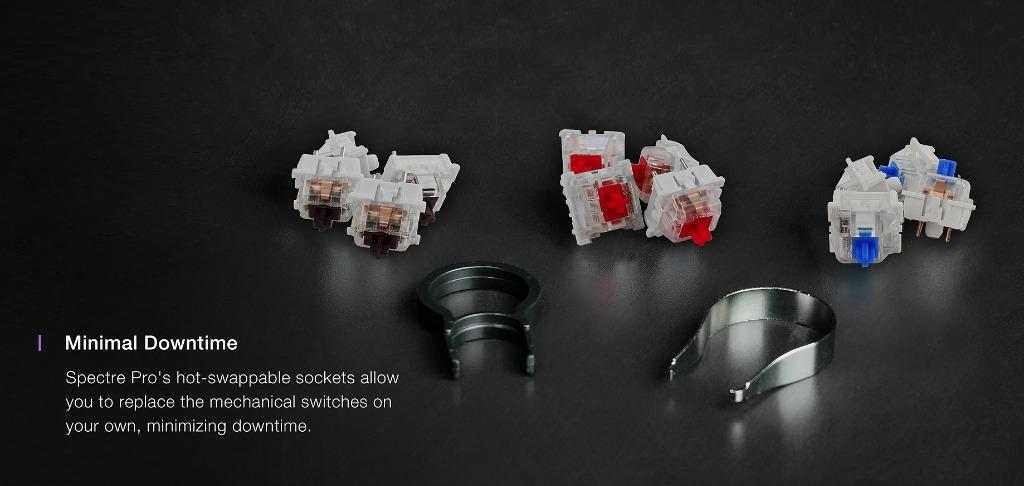 Tecware Spectre Pro RGB Mechanical Premium Gaming Hotswap Full Sized ...