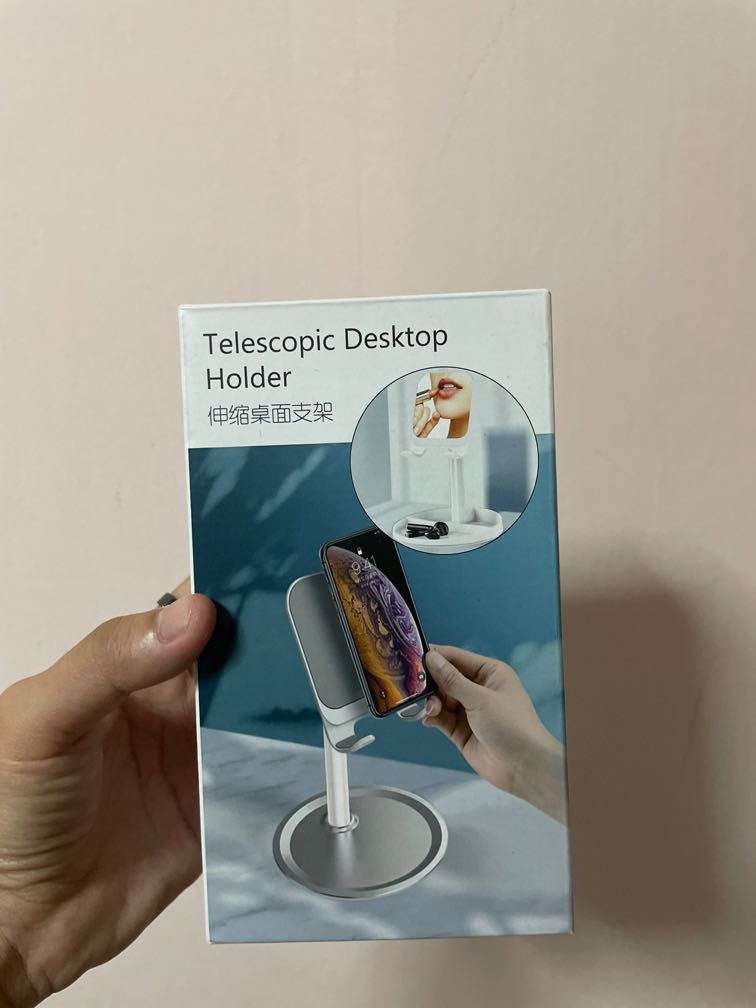 Telescopic desktop holder, Everything Else on Carousell