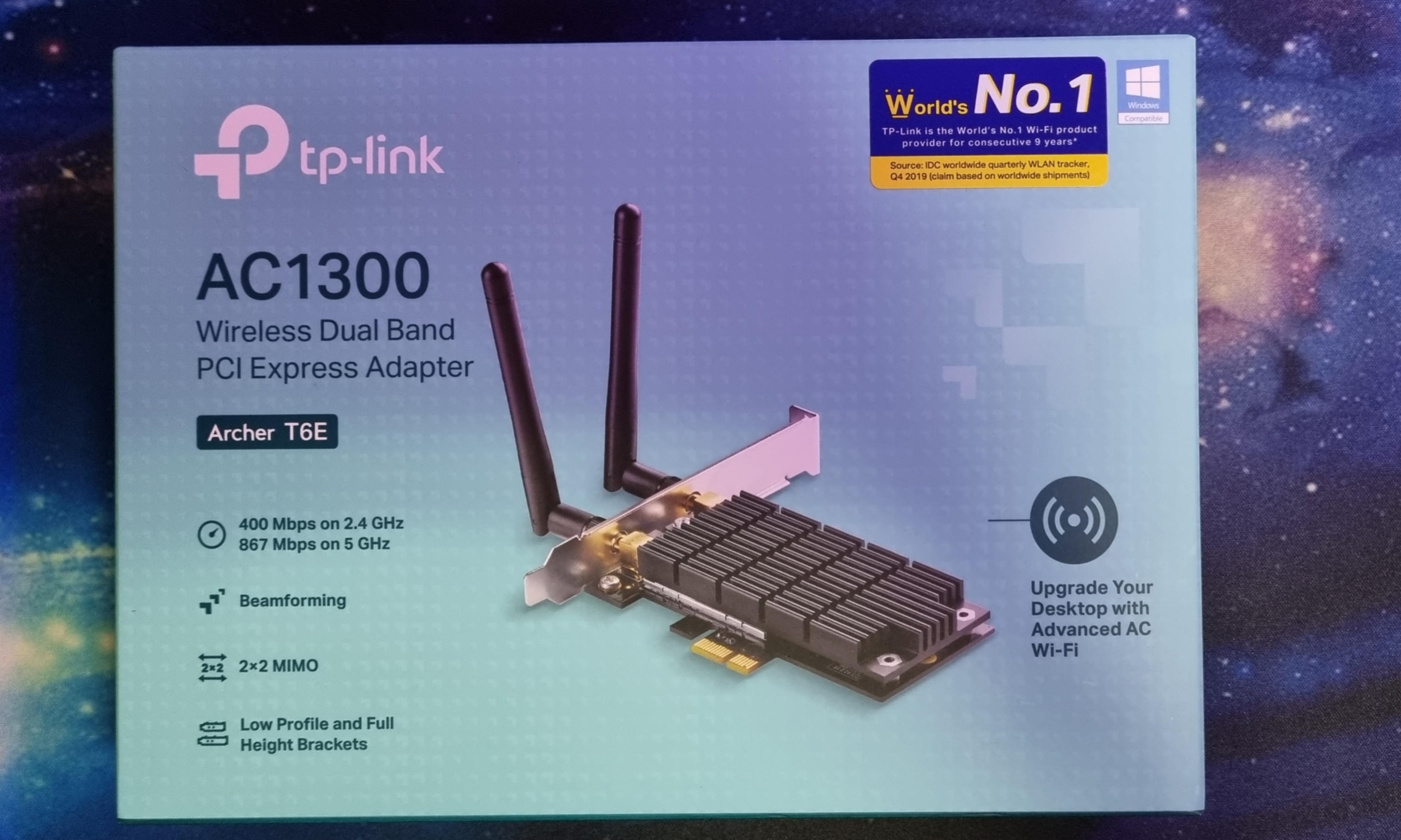 tp link Archer T6E AC1300 (Wireless Dual Band PCI Express adapter ...
