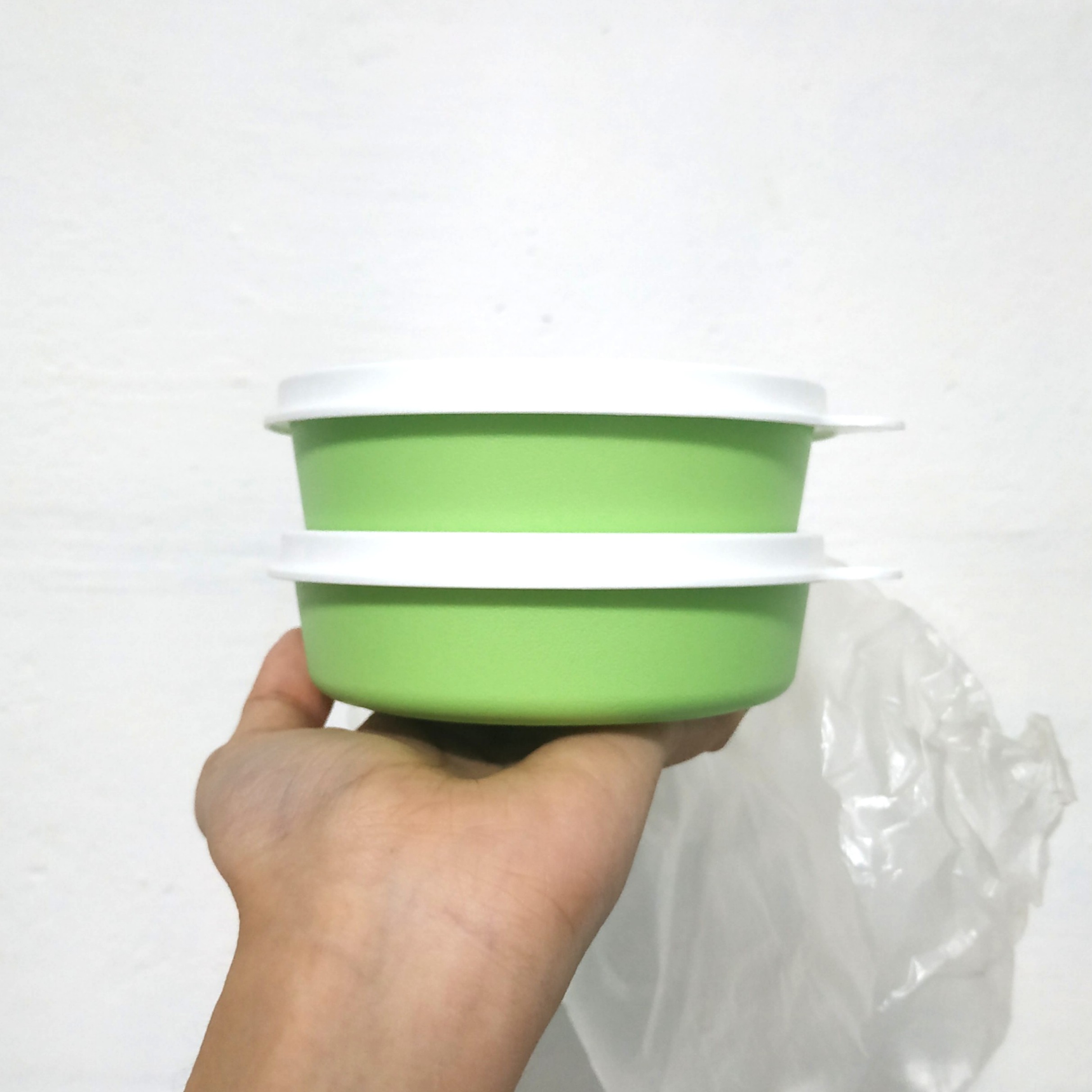 Tupperware 170 ml Round Modular Shallow Container Box Set of 2 ...