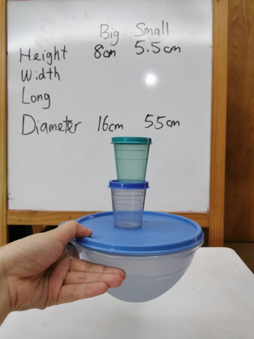 Tupperware round containers, Furniture & Home Living, Kitchenware ...