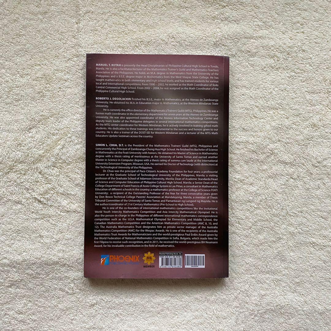 UST SHS Business Math Textbook for Grade 11, Hobbies & Toys, Books ...