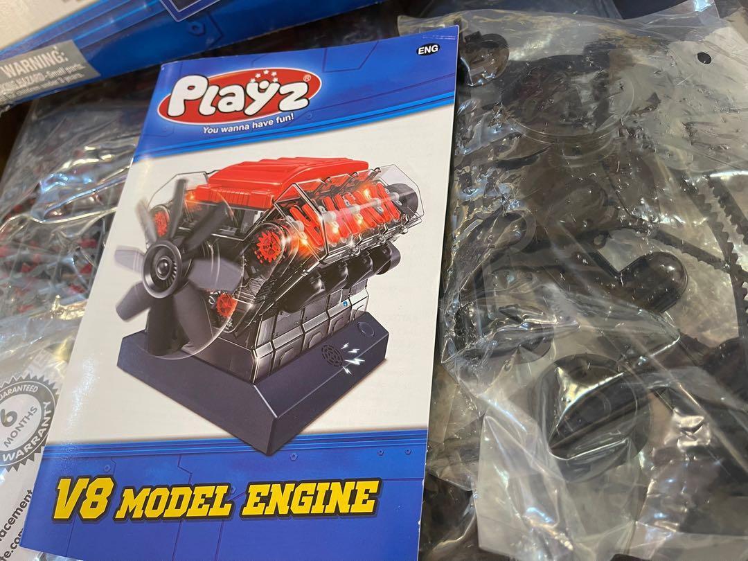 V8 MODEL ENGINE ( realistic function toy ), Hobbies & Toys, Toys ...