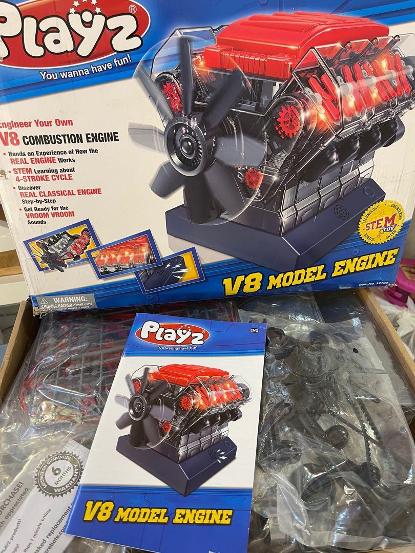 V8 MODEL ENGINE ( realistic function toy ), Hobbies & Toys, Toys ...