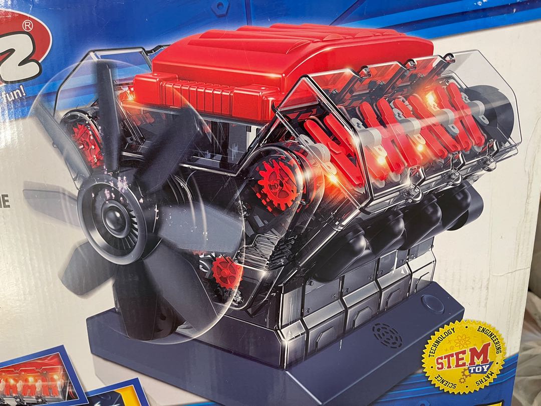 V8 MODEL ENGINE ( realistic function toy ), Hobbies & Toys, Toys ...