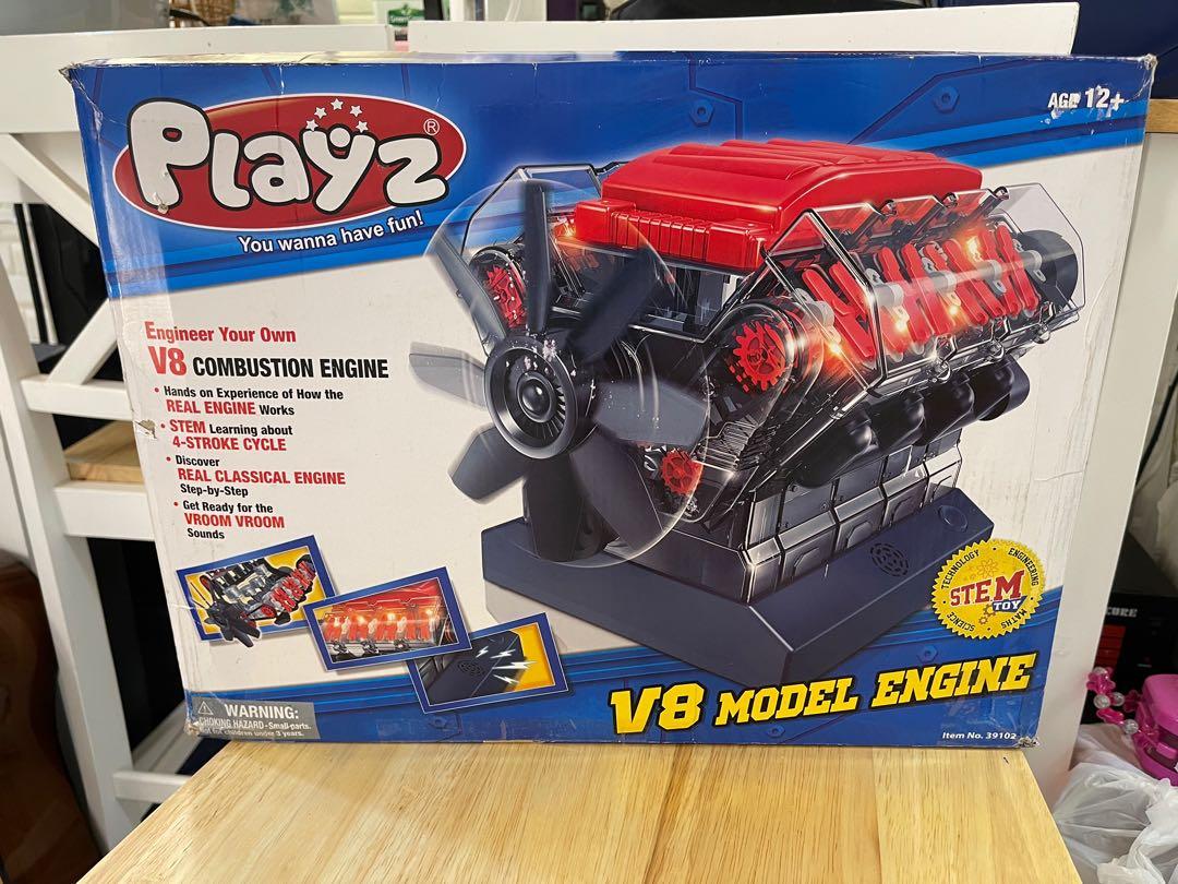 V8 MODEL ENGINE ( realistic function toy ), Hobbies & Toys, Toys ...