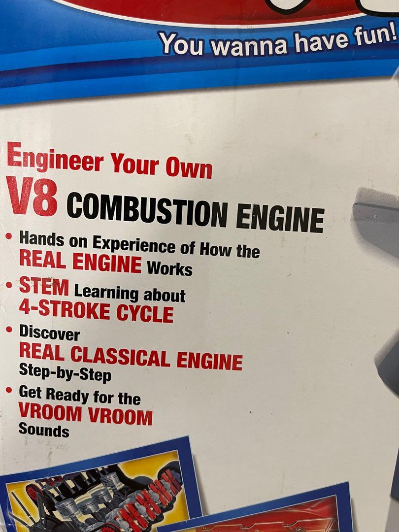 V8 MODEL ENGINE ( realistic function toy ), Hobbies & Toys, Toys ...