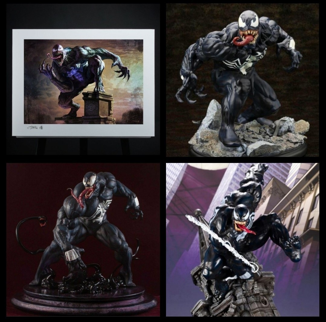Venom MVC Kotobukiya Custom, Hobbies & Toys, Toys & Games on Carousell