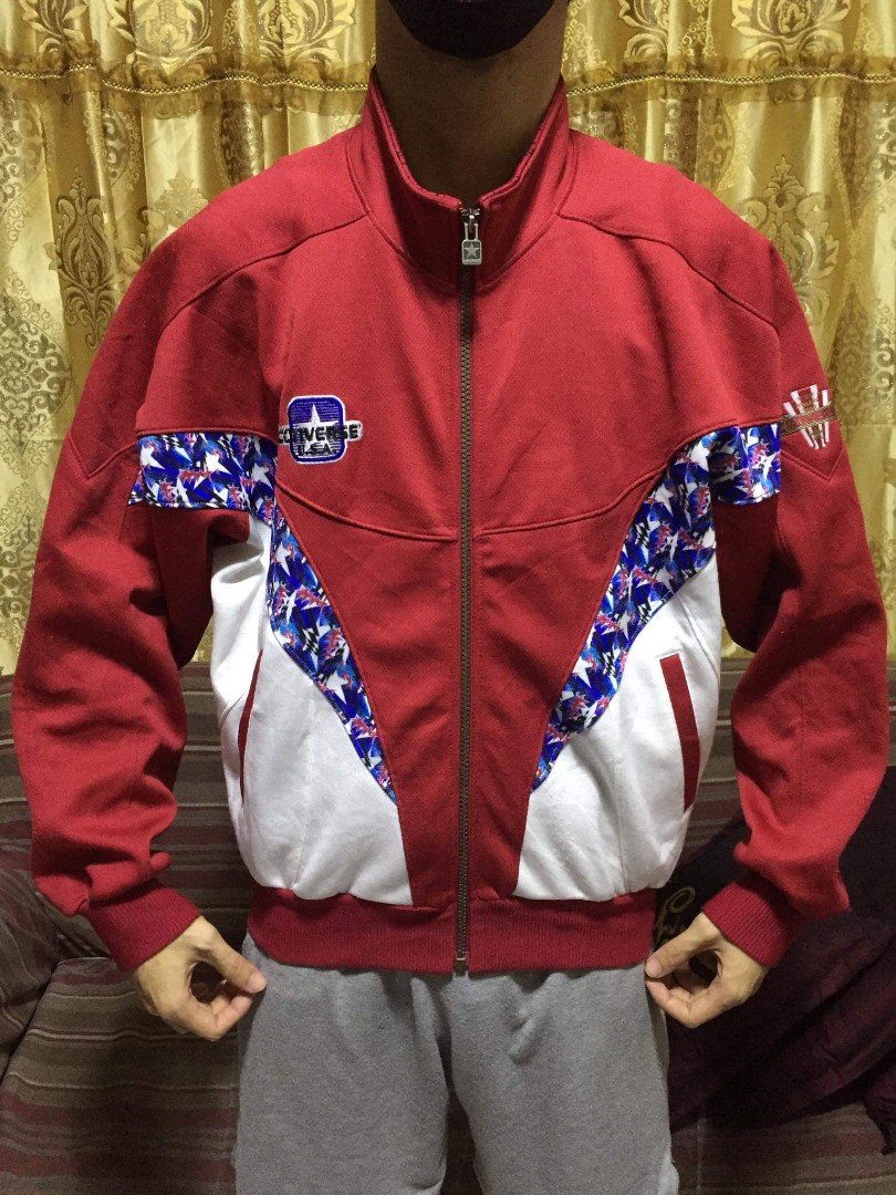 Vintage Converse Track Jacket, Women's Fashion, Coats, Jackets and ...