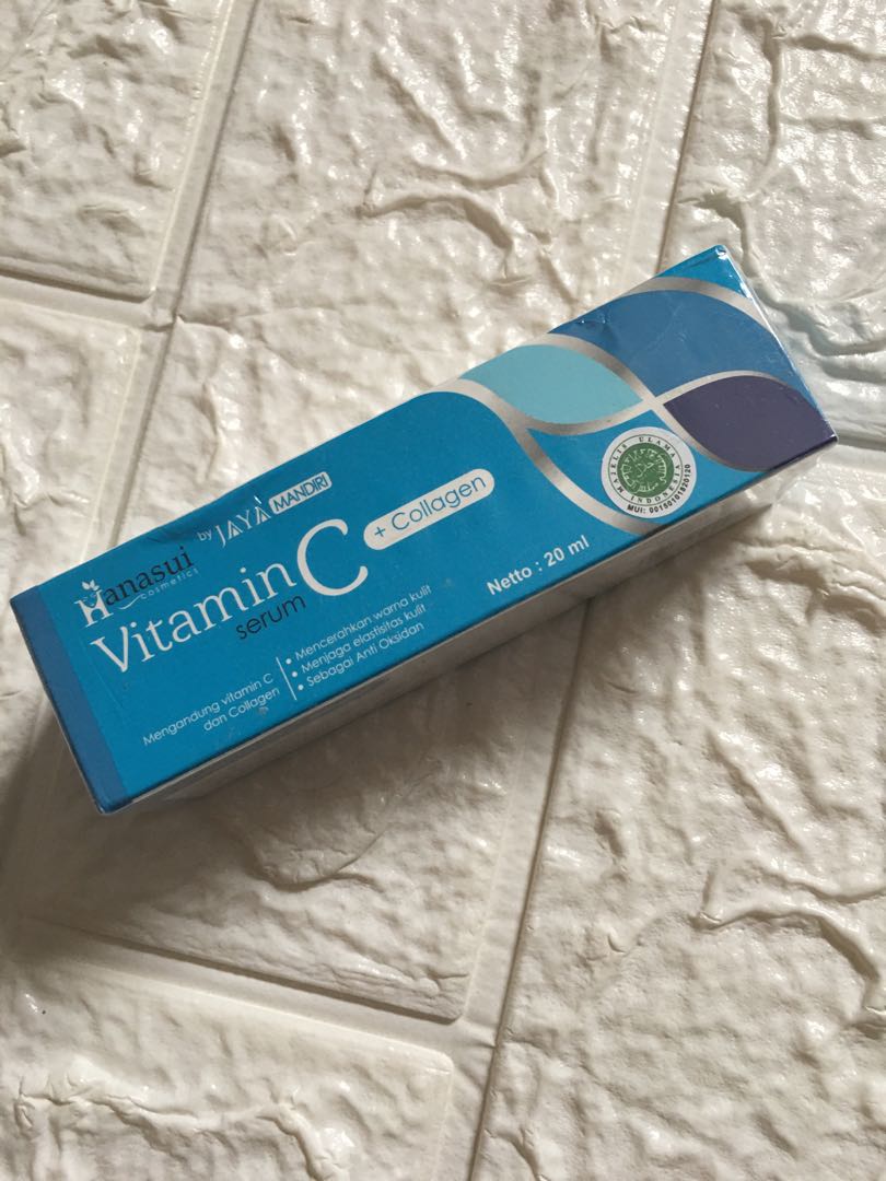 Free!!!Vitamin C Hanasui + collagen, Kesehatan & Kecantikan, Kulit, Sabun & Tubuh di Carousell