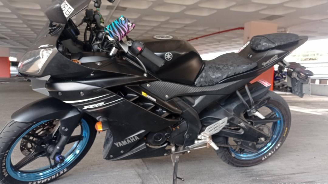 Yamaha R15 V2 (wts/trade with any 2b), Motorcycles, Motorcycles for ...