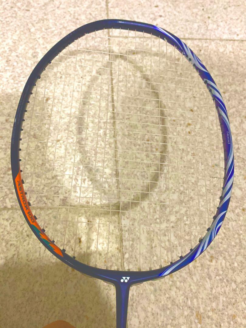 Yonex Astrox 100ZZ Navy Blue, Sports Equipment, Sports & Games, Racket ...