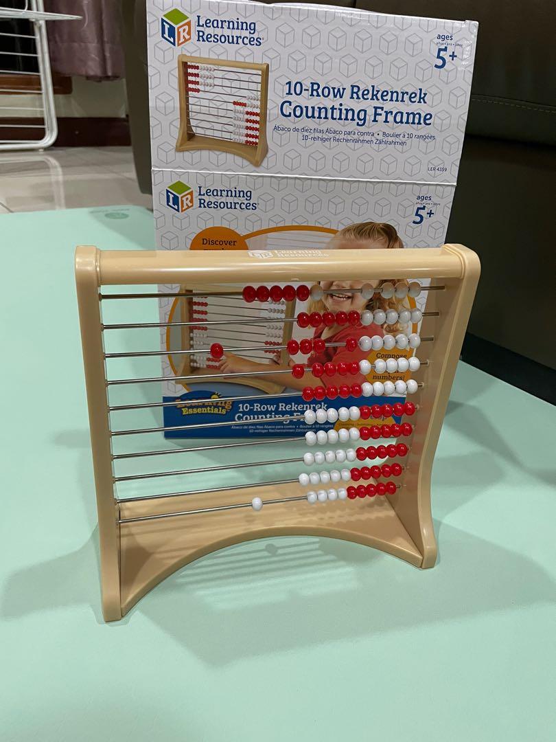 10 Row Rekenrek Counting Frame Abacus Learning Resources Hobbies