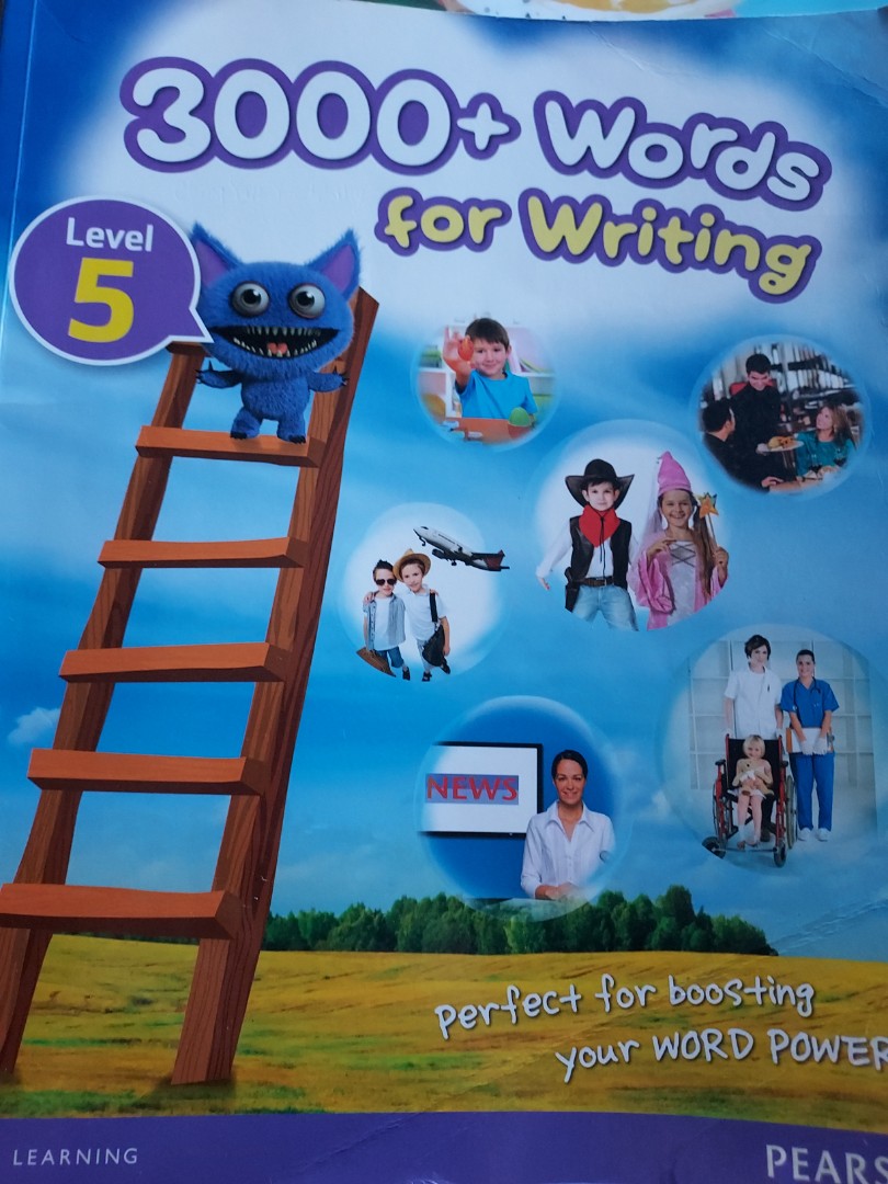 3000+ words for writing lv.5, 興趣及遊戲, 書本 & 文具, 書本及雜誌 - 補充練習 - Carousell