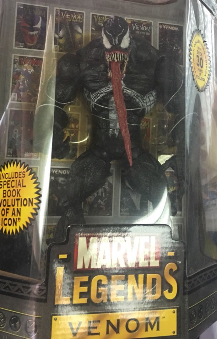 全新 marvel legends icons venom 12吋 toybiz 毒魔, 興趣及遊戲, 玩具 & 遊戲類 - Carousell