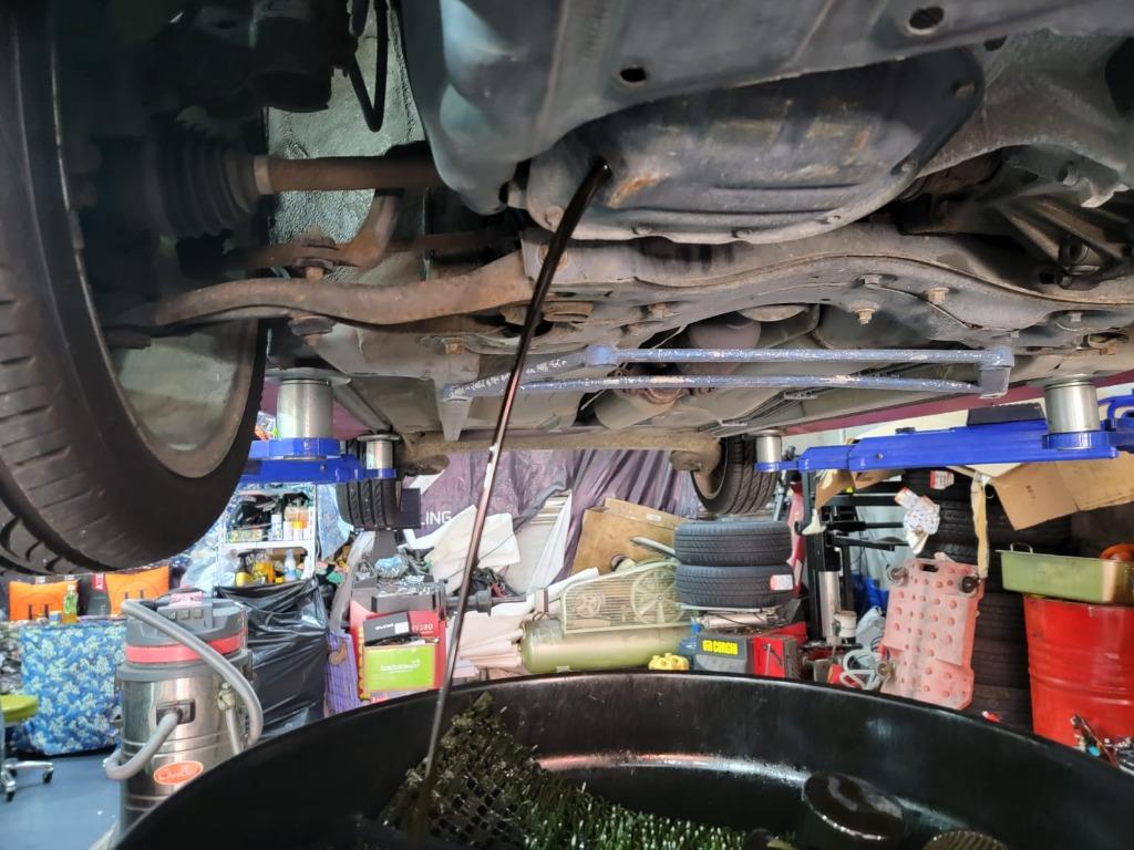 【火炭】豐田 Toyota BB 清洗引擎，更換引擎修復偈油 Engine Clean, Motor Oil Change, 汽車配件, 其他 ...