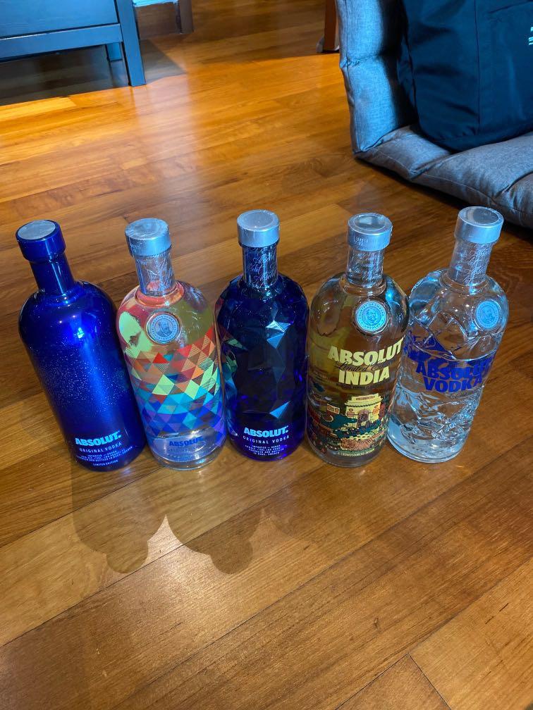 Absolut Vodka limited edition collection, Food & Drinks, Alcoholic ...