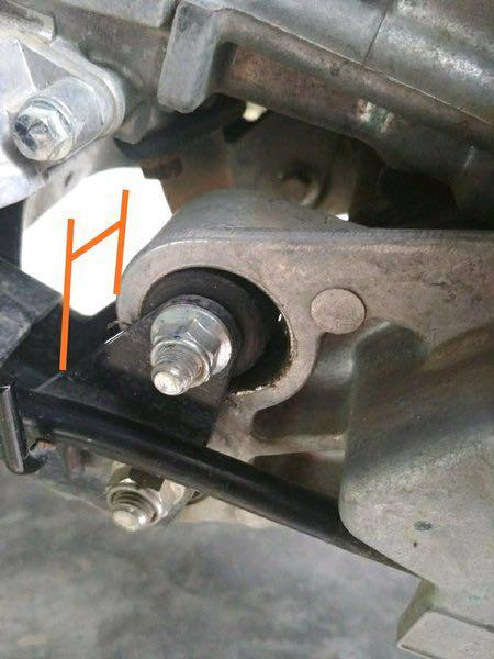 Aerox Engine Mounting Bush (Aftermarket), Motorcycles, Motorcycle ...