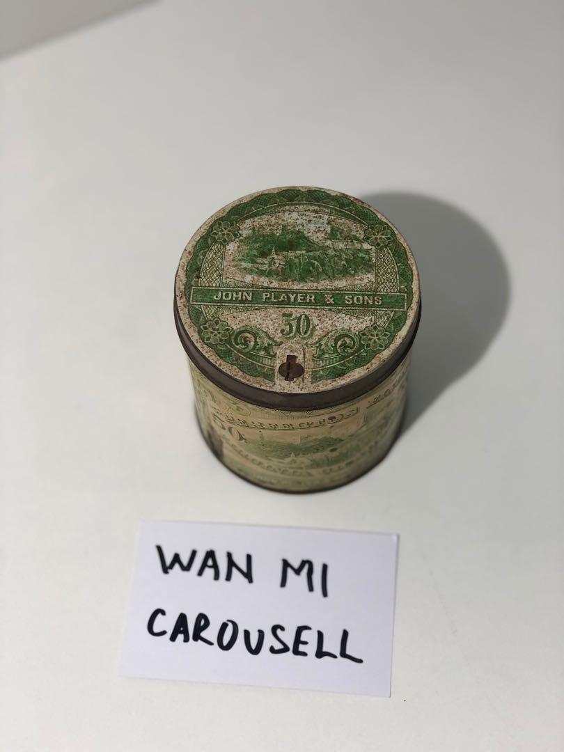 antique vintage antik tin rokok lama old cigarette john player & sons ...