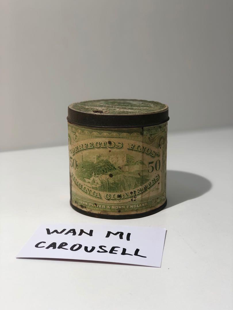 antique vintage antik tin rokok lama old cigarette john player & sons ...