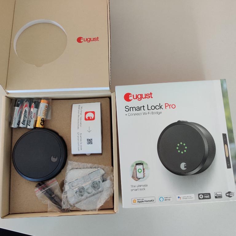 August Smart Lock Pro (3rd Gen) + Smart Connect, TV & Home Appliances ...
