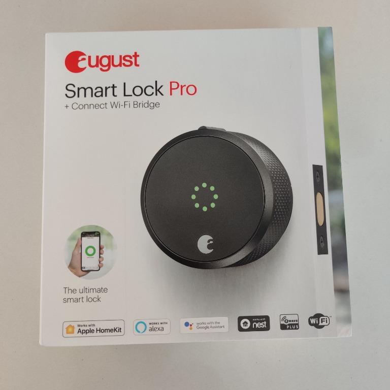 August Smart Lock Pro (3rd Gen) + Smart Connect, TV & Home Appliances ...