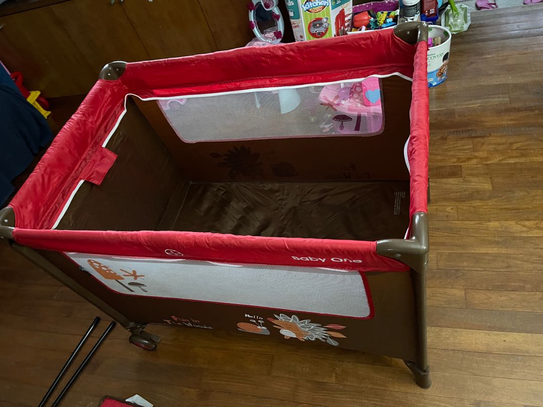 Baby One Bed play Pen Babies Kids Baby Nursery Kids Furniture baby-one-bed-play-pen-babies-kids-baby-nursery-kids-furniture
