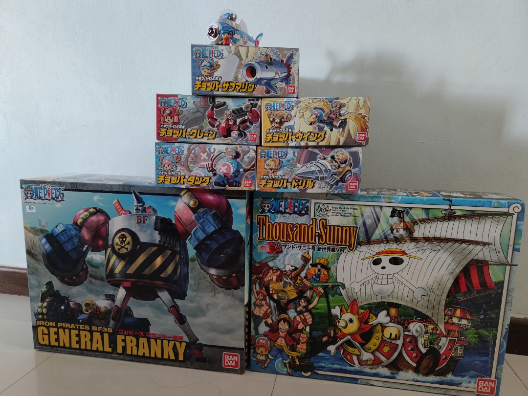 Bandai One Piece Plamo set, Hobbies & Toys, Toys & Games on Carousell