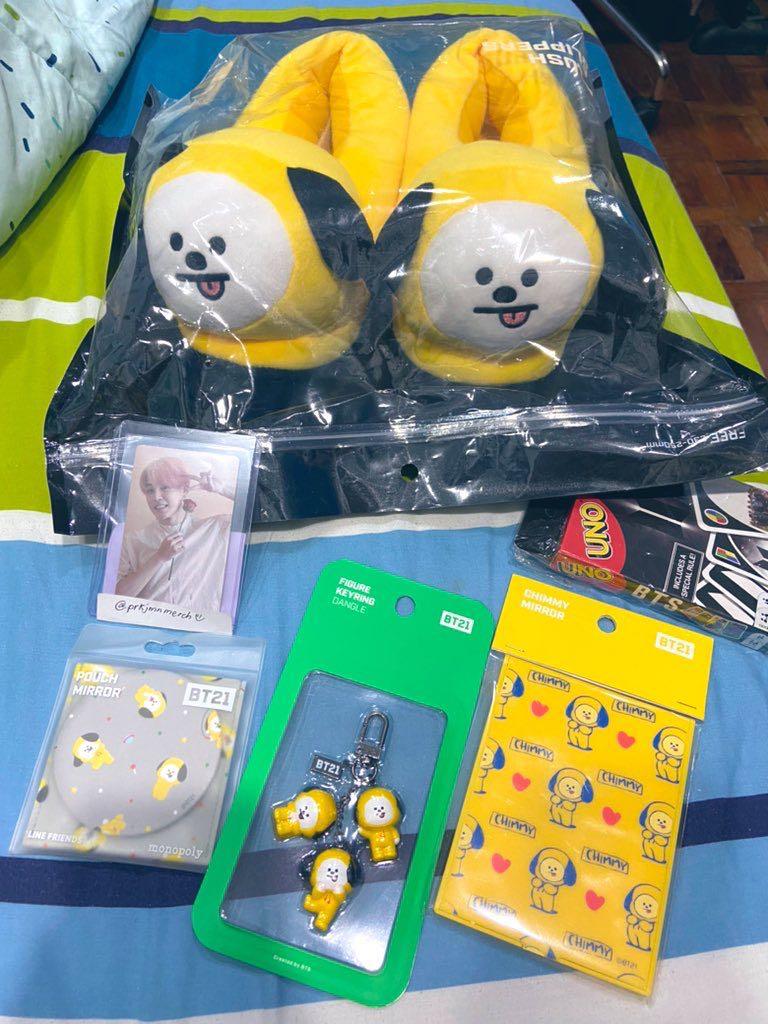 BT21 BTS OFFICIAL LINE FRIENDS CHIMMY MANG MERCH, Hobbies & Toys, Memorabilia & Collectibles ...