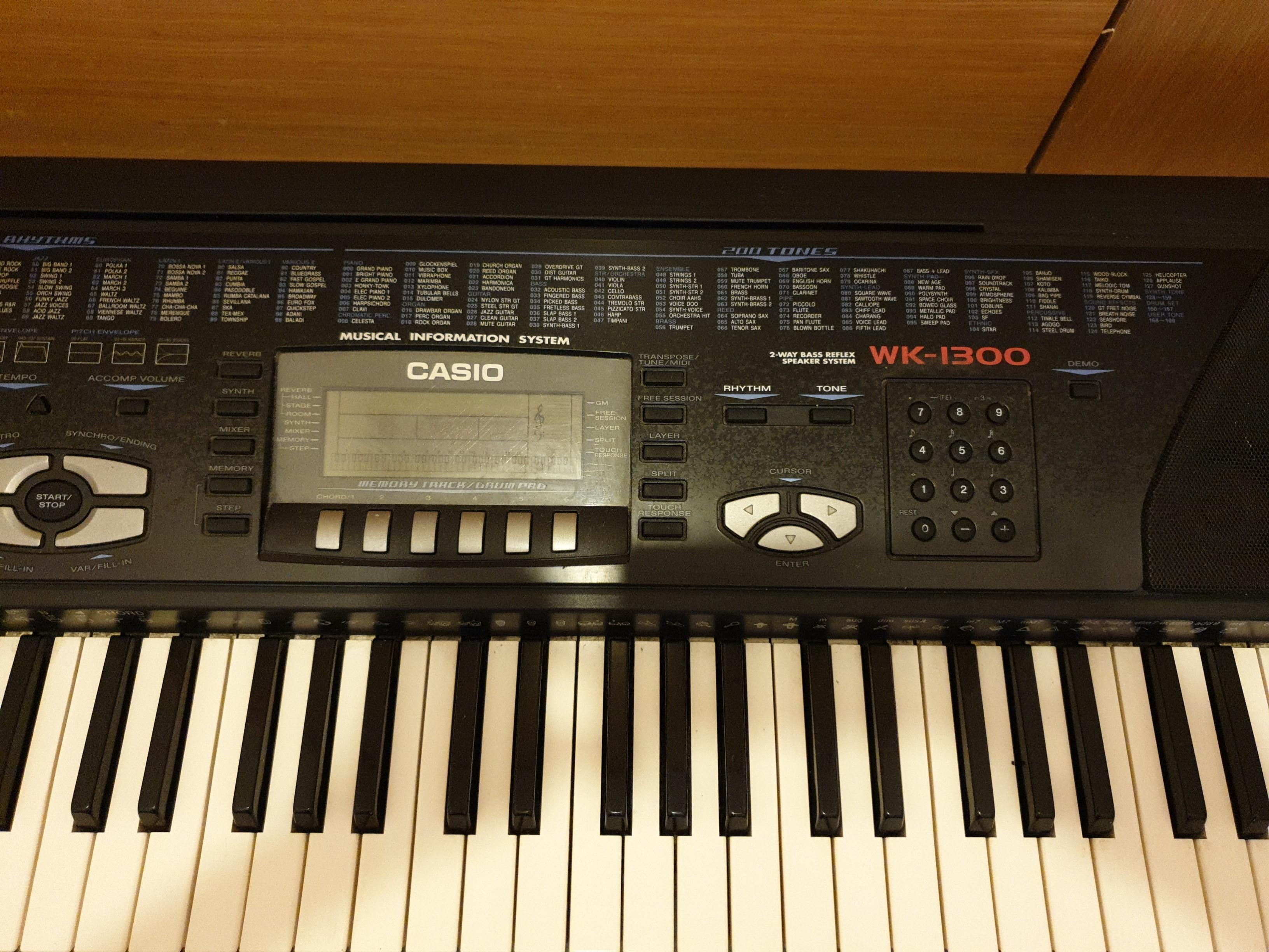 CASIO 73-Key Piano Keyboard, Hobbies & Toys, Music & Media, Musical ...