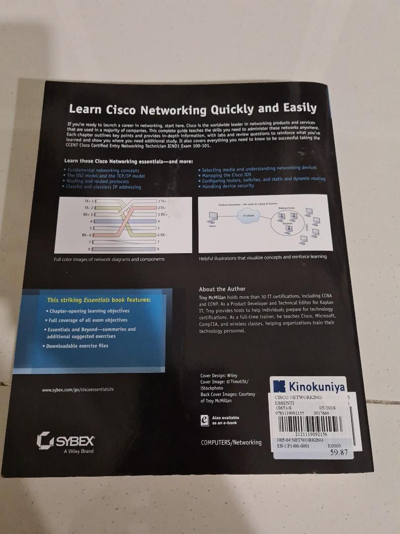 Cisco networking essentials, Hobbies & Toys, Books & Magazines ...