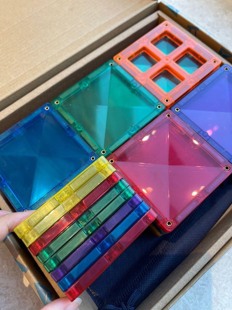 Connectix magnetic tiles 48 pieces , Hobbies & Toys, Toys & Games on ...