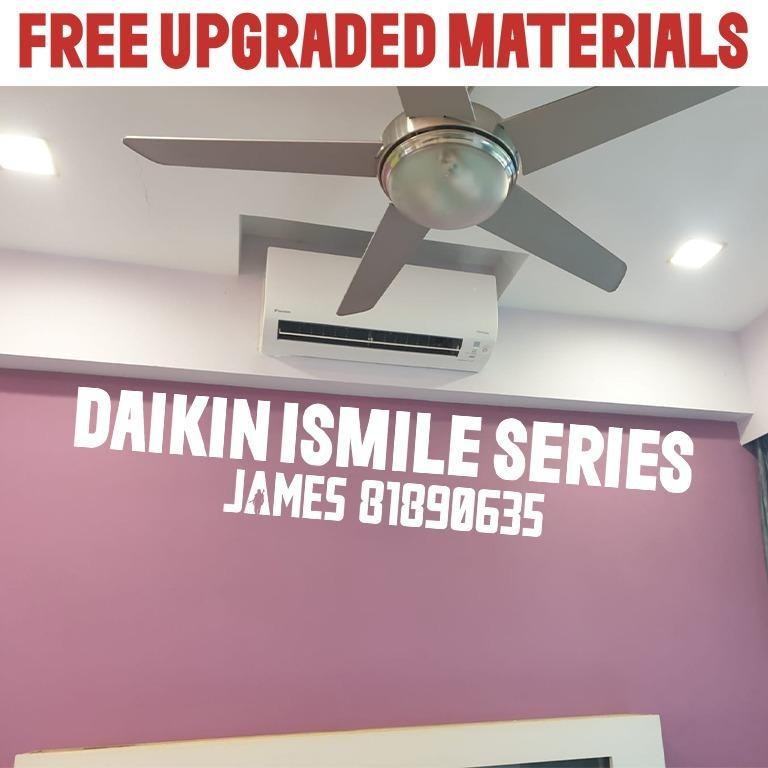 Daikin aircon - iSmile Series - 5 Ticks - Built in WiFi adpter - Smart ...