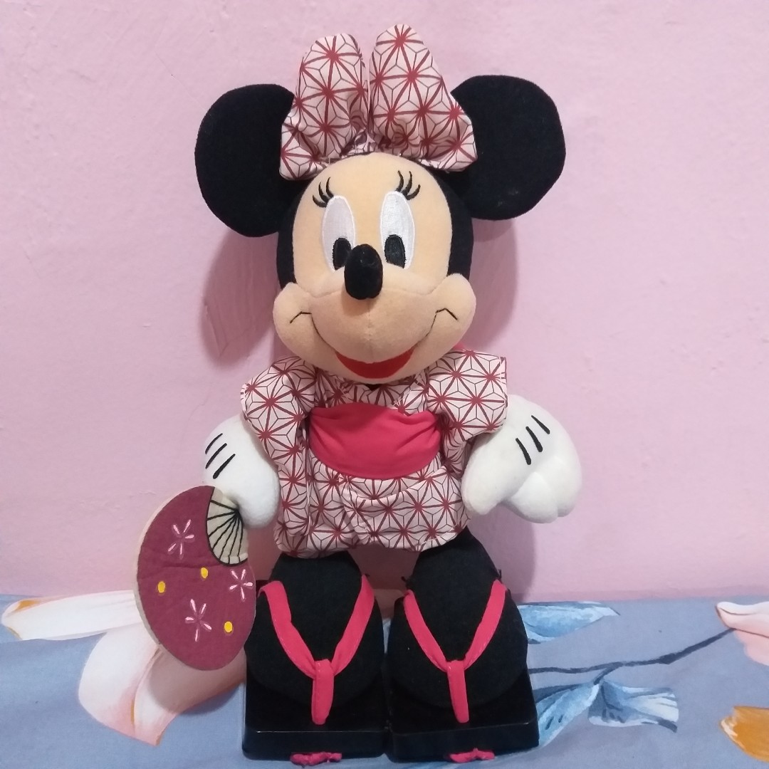 Disney Sega Japanese Minnie Mouse Stuffed Plush Toy, Hobbies & Toys ...