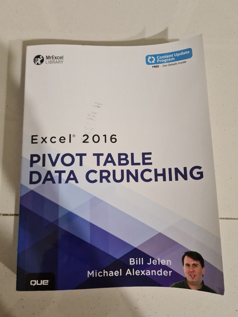 Excel Pivot Table Data Crunching, Hobbies & Toys, Books & Magazines ...