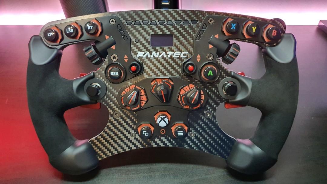 Fanatec CSW 2.5 + Formula V2 with clubsport magnetic paddle module ...