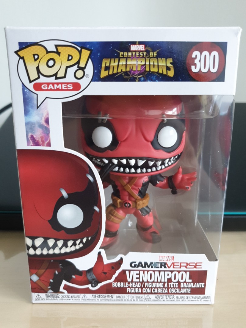 Funko Pop Venompool #300, Hobbies & Toys, Toys & Games on Carousell