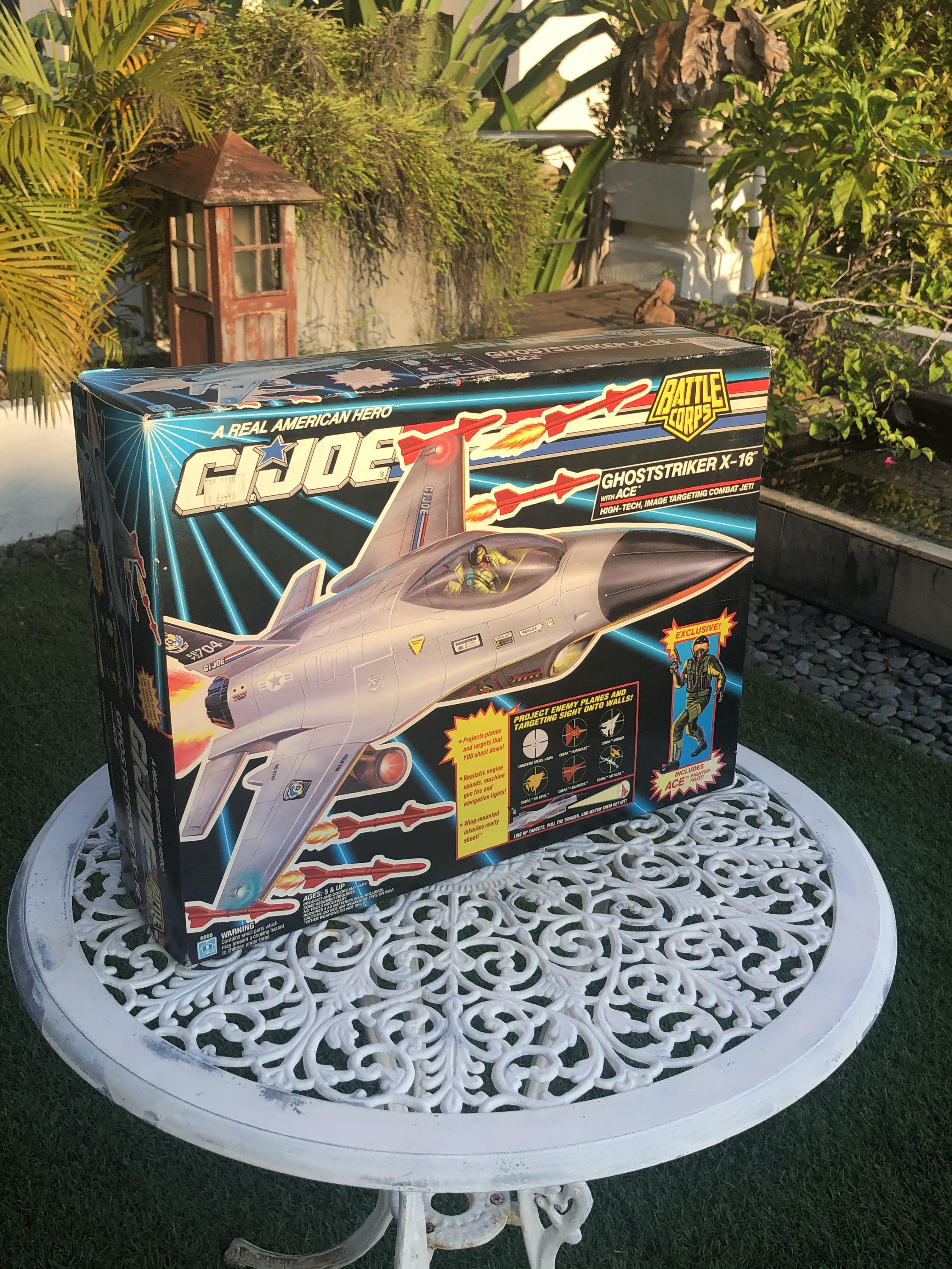 GI Joe [battle corps ghost striker x-16 plane, Hall of fame stalker and ...