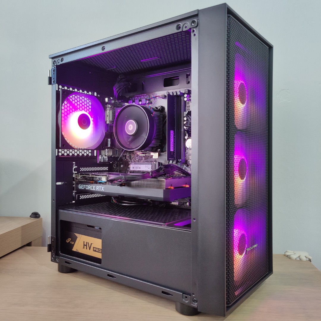 GIGABYTE GAMING BUILD - RYZEN 5600X + RTX 3080 TI Custom Gaming PC ...