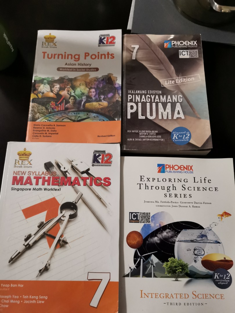 Grade 7 books, Hobbies & Toys, Books & Magazines, Textbooks on Carousell
